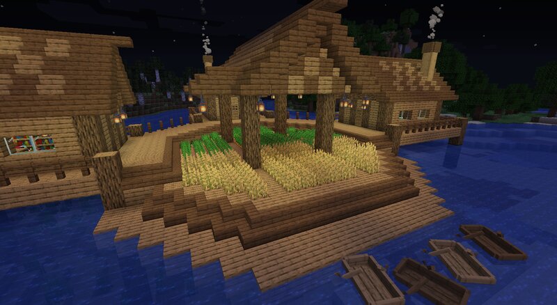 Lake house Minecraft Map