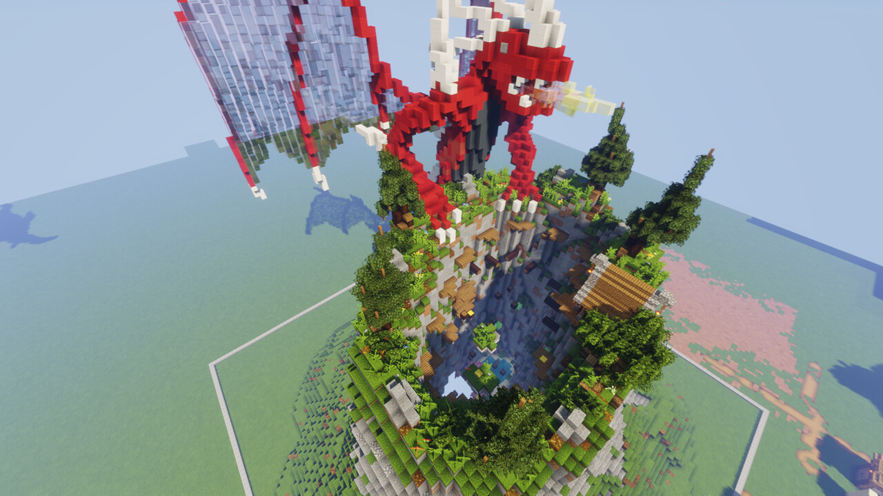 Dragon Jump&Run Minecraft Map