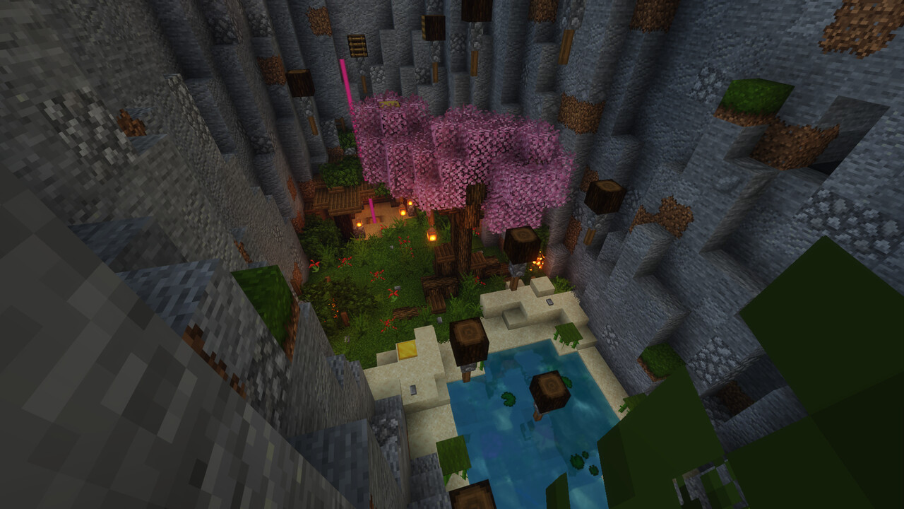 Dragon Jump&Run Minecraft Map