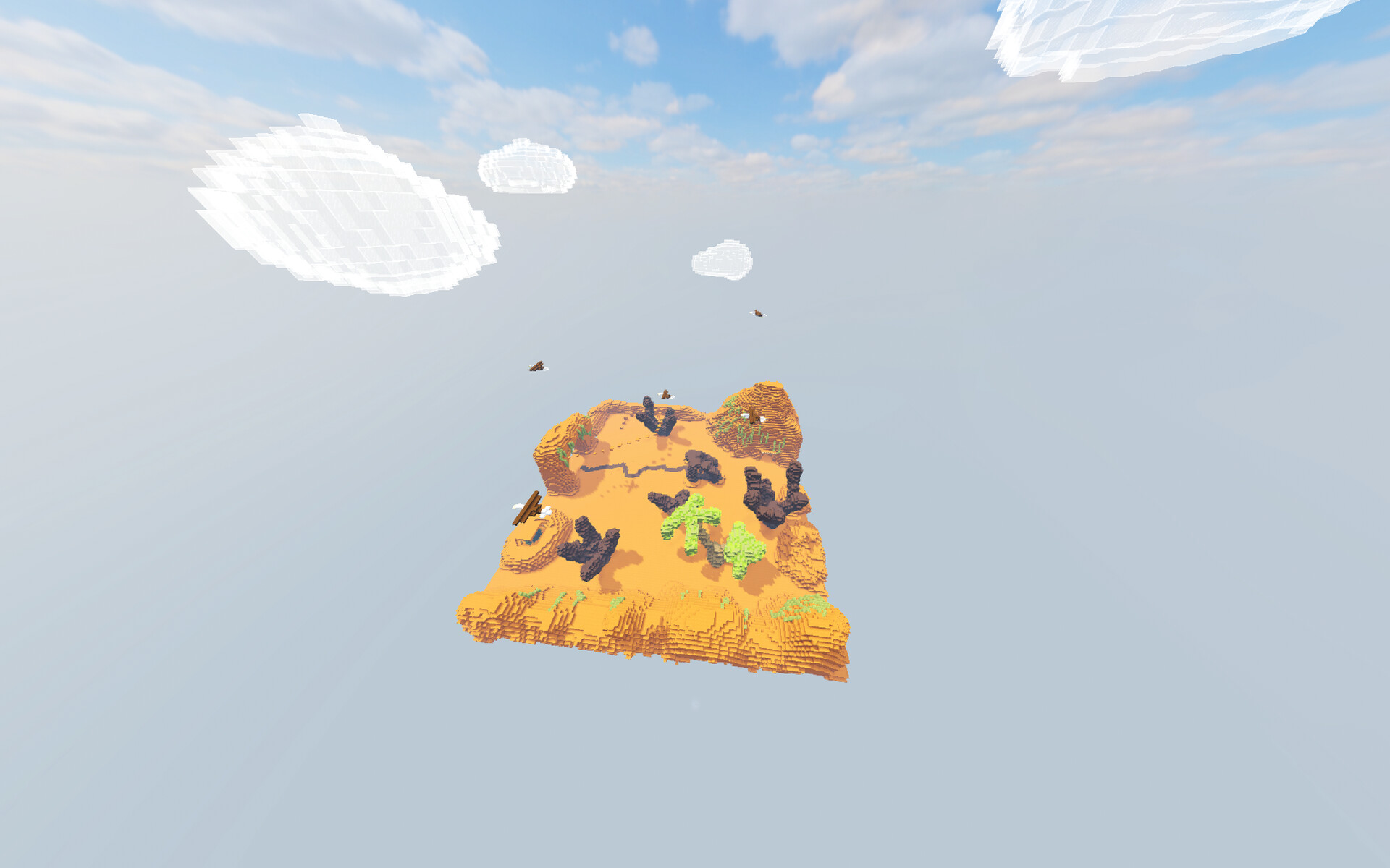 Sahara Lobby Map Size 75x75 Minecraft Map