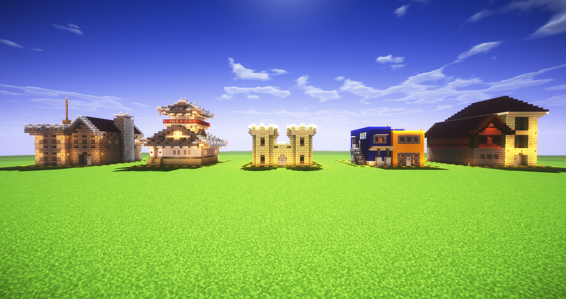 Chunk Castles Minecraft Map