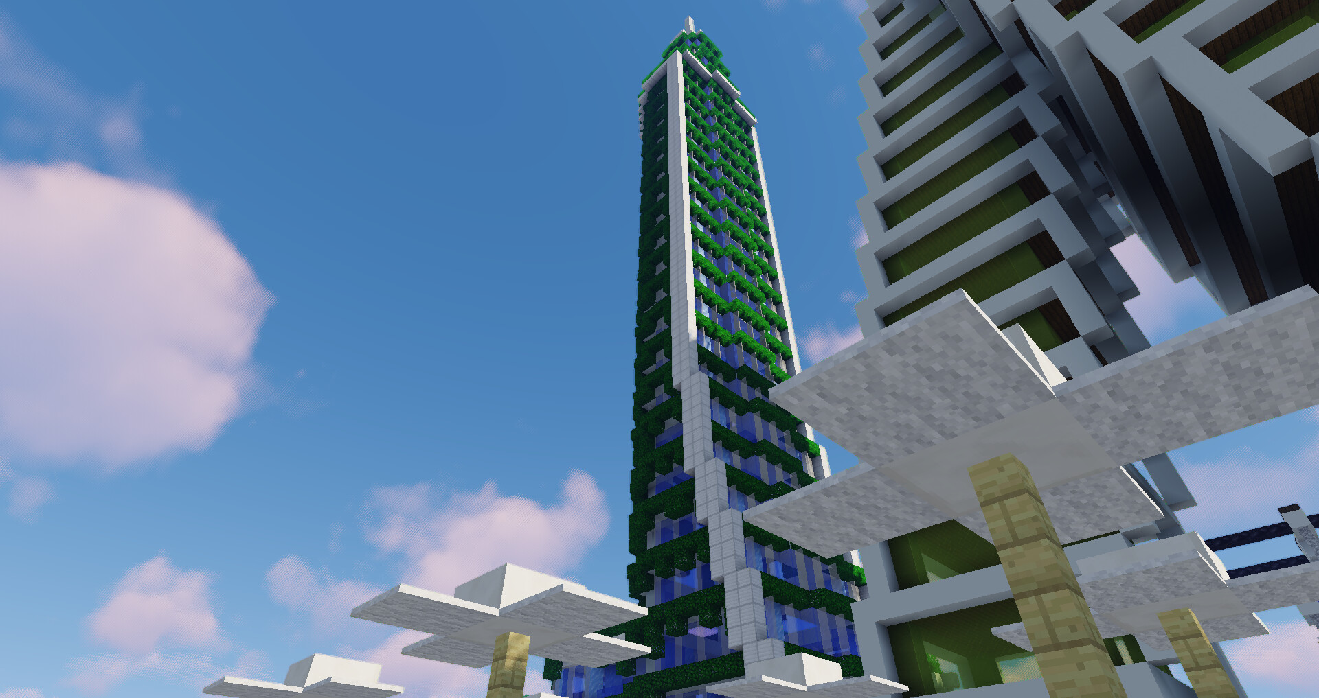 Futuristic Skyscrapers Minecraft Map