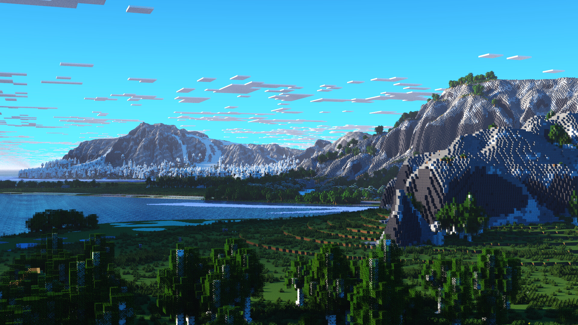 Kratbergen - An Alpine Map (4k, Download, 1.12 & 1.16+, Java & Bedrock ...