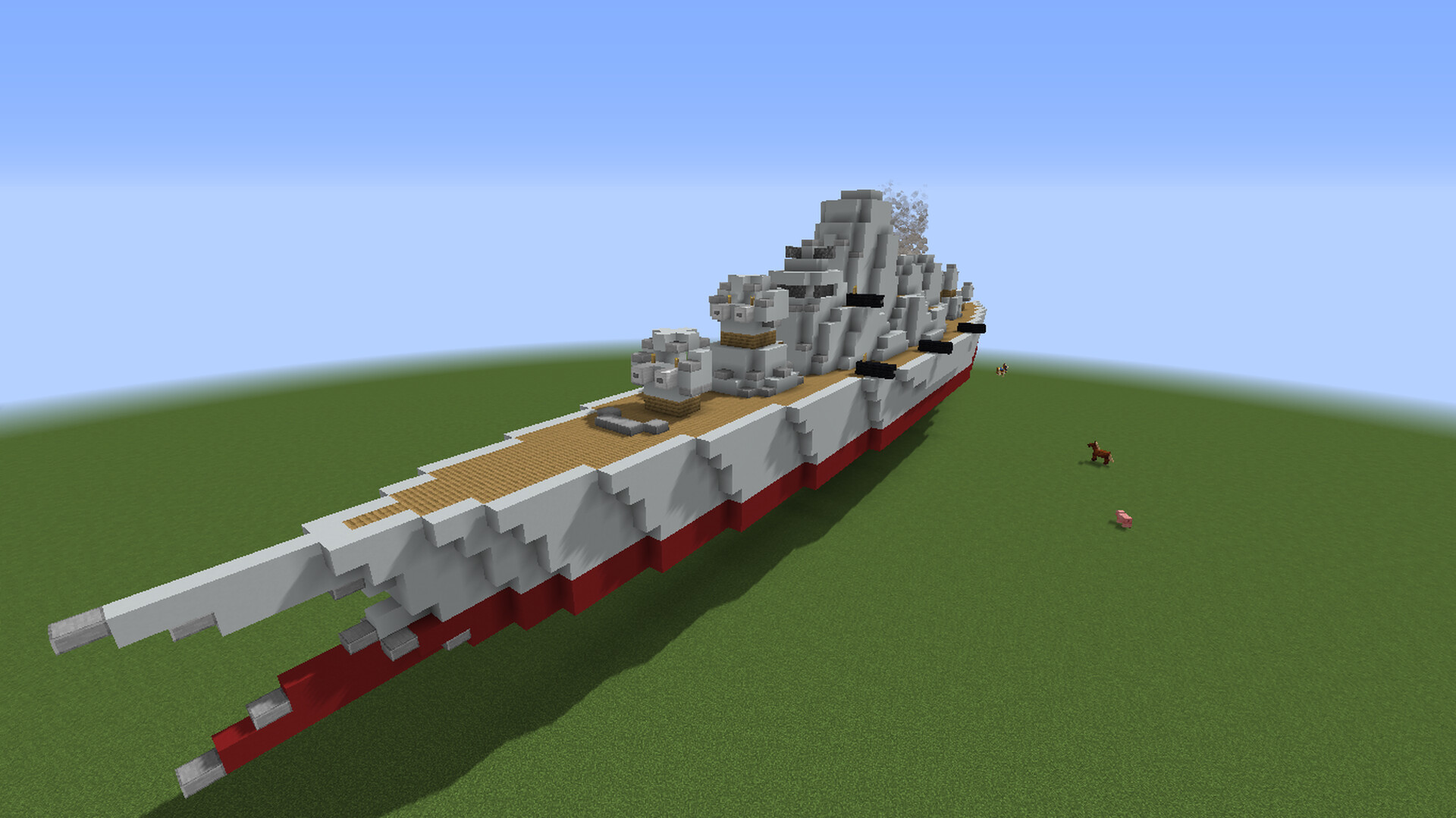 Battleships Minecraft Map