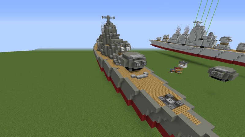 Battleships Minecraft Map