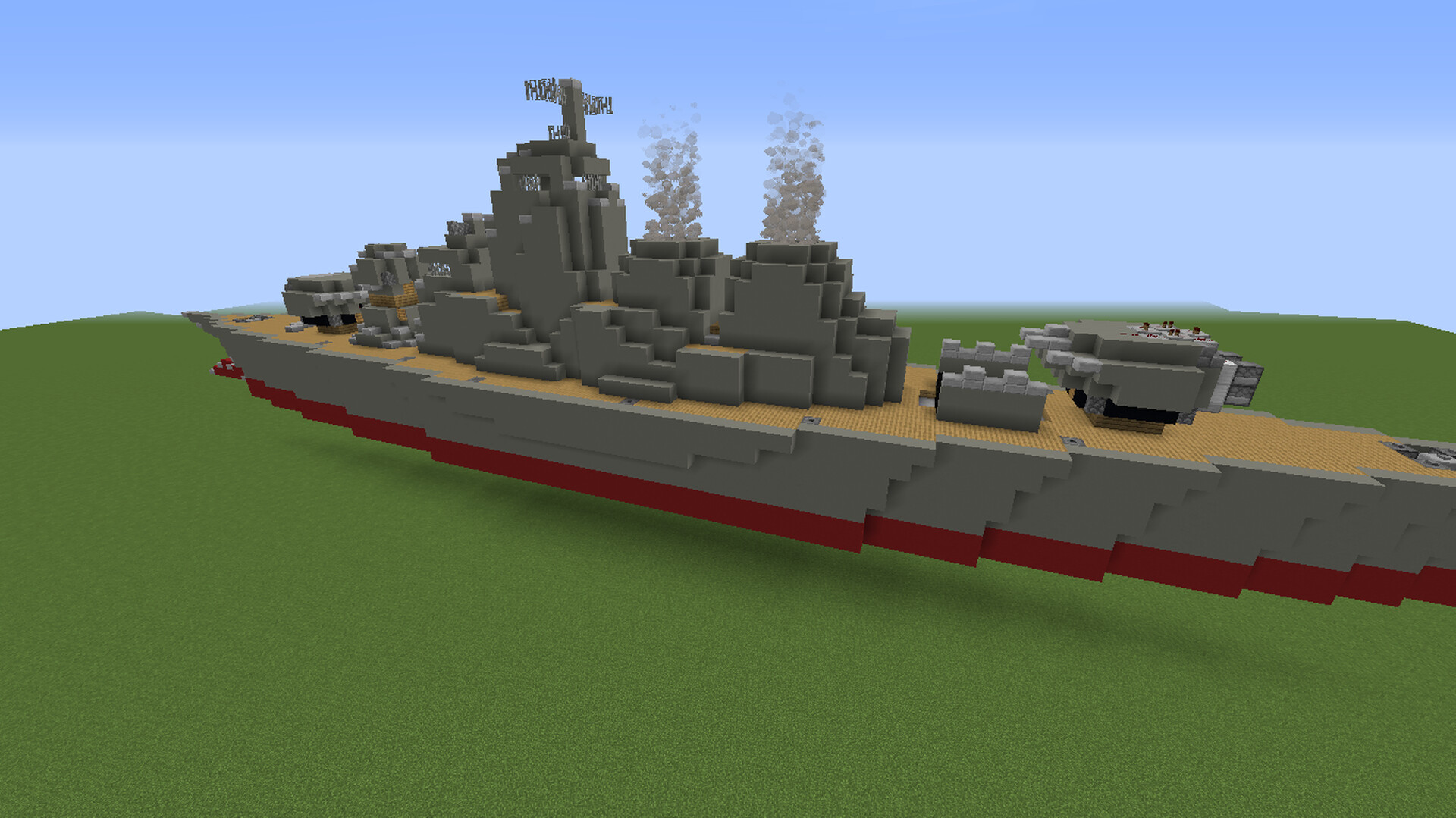 Battleships Minecraft Map
