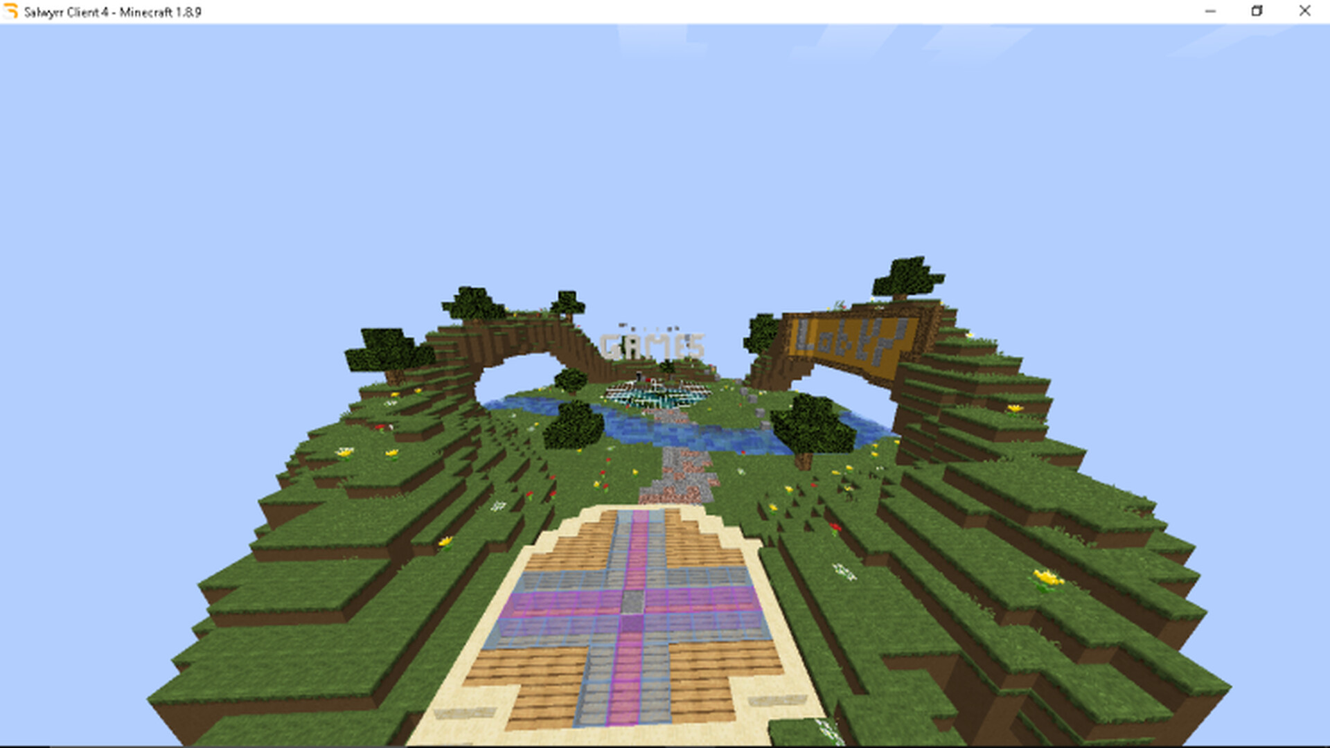 Spawn Hub Minecraft Map