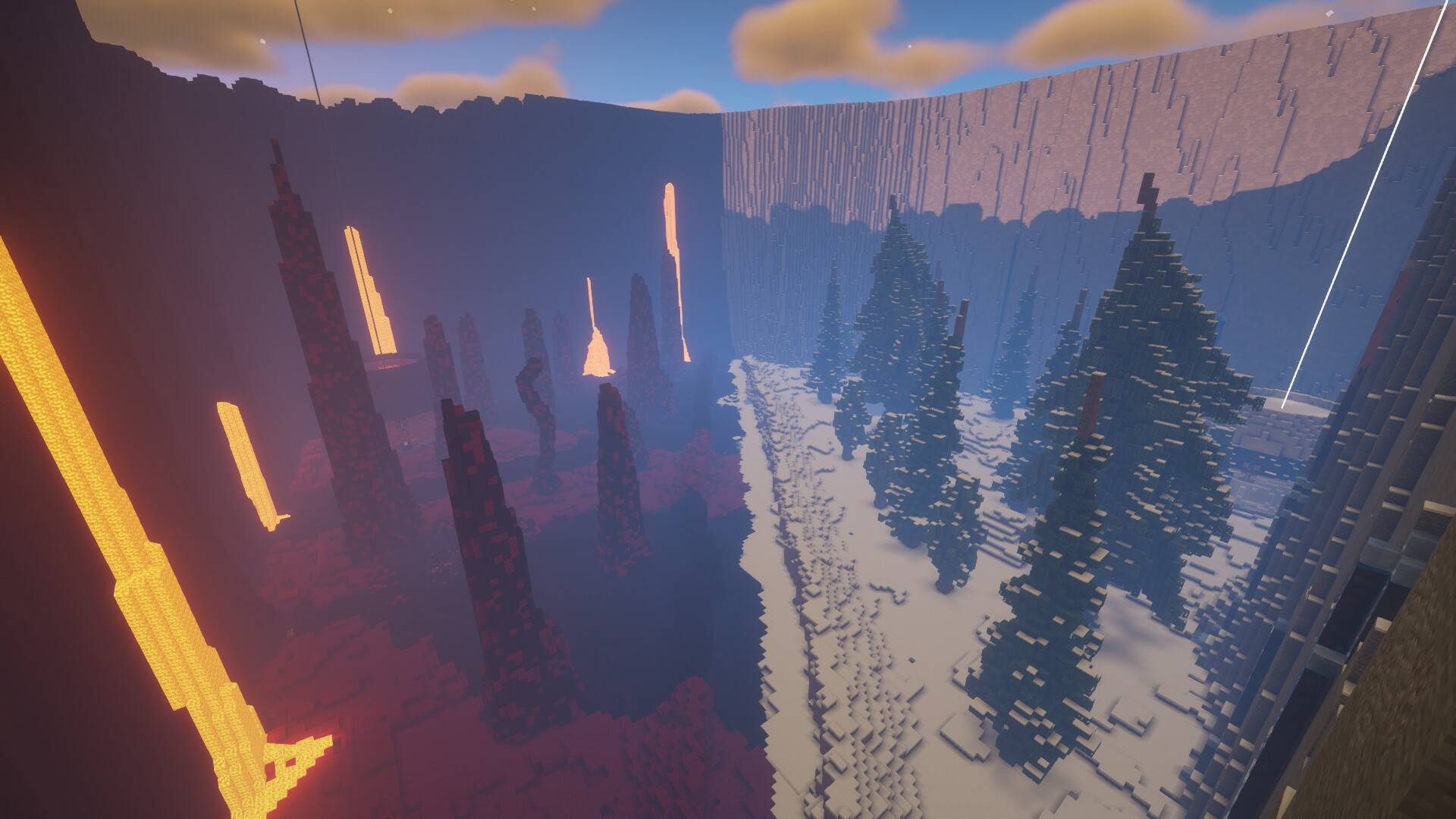 PVP War Arena - Good vs Evil Minecraft Map