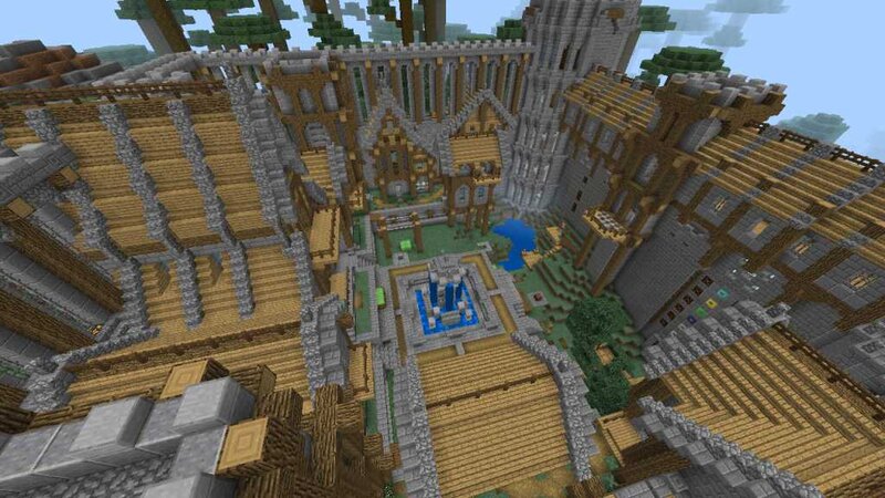 Minecraft Legacy Minigame Lobby for the PS3 Minecraft Map