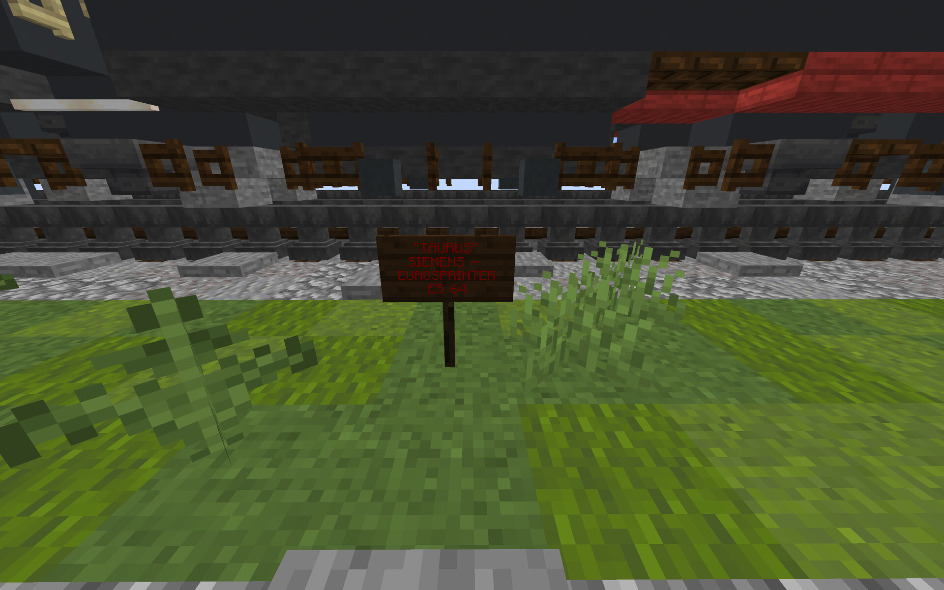 Railjet Loco (Siemens Taurus) Minecraft Map