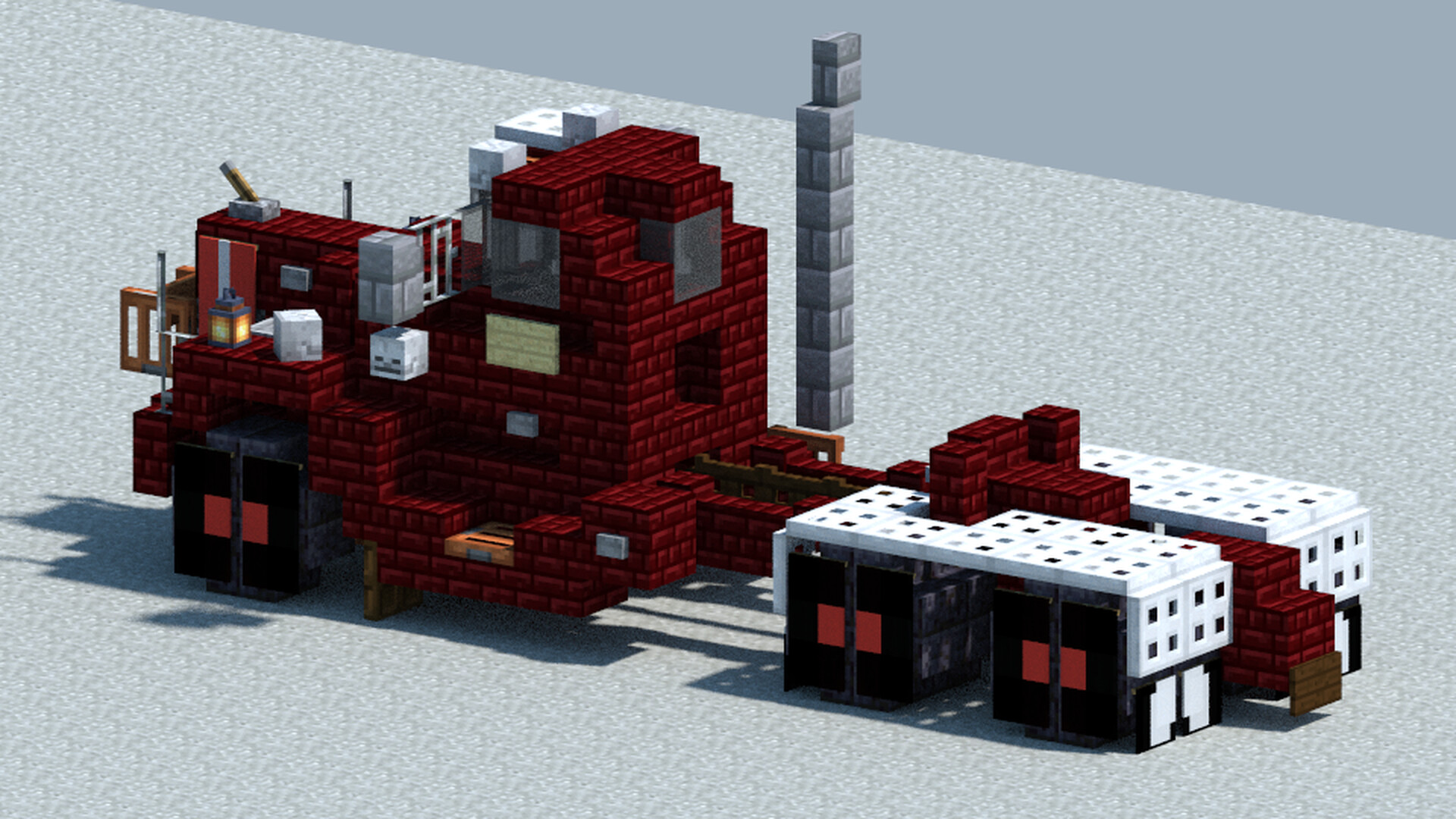 Mack B81, truck [With Download] Minecraft Map