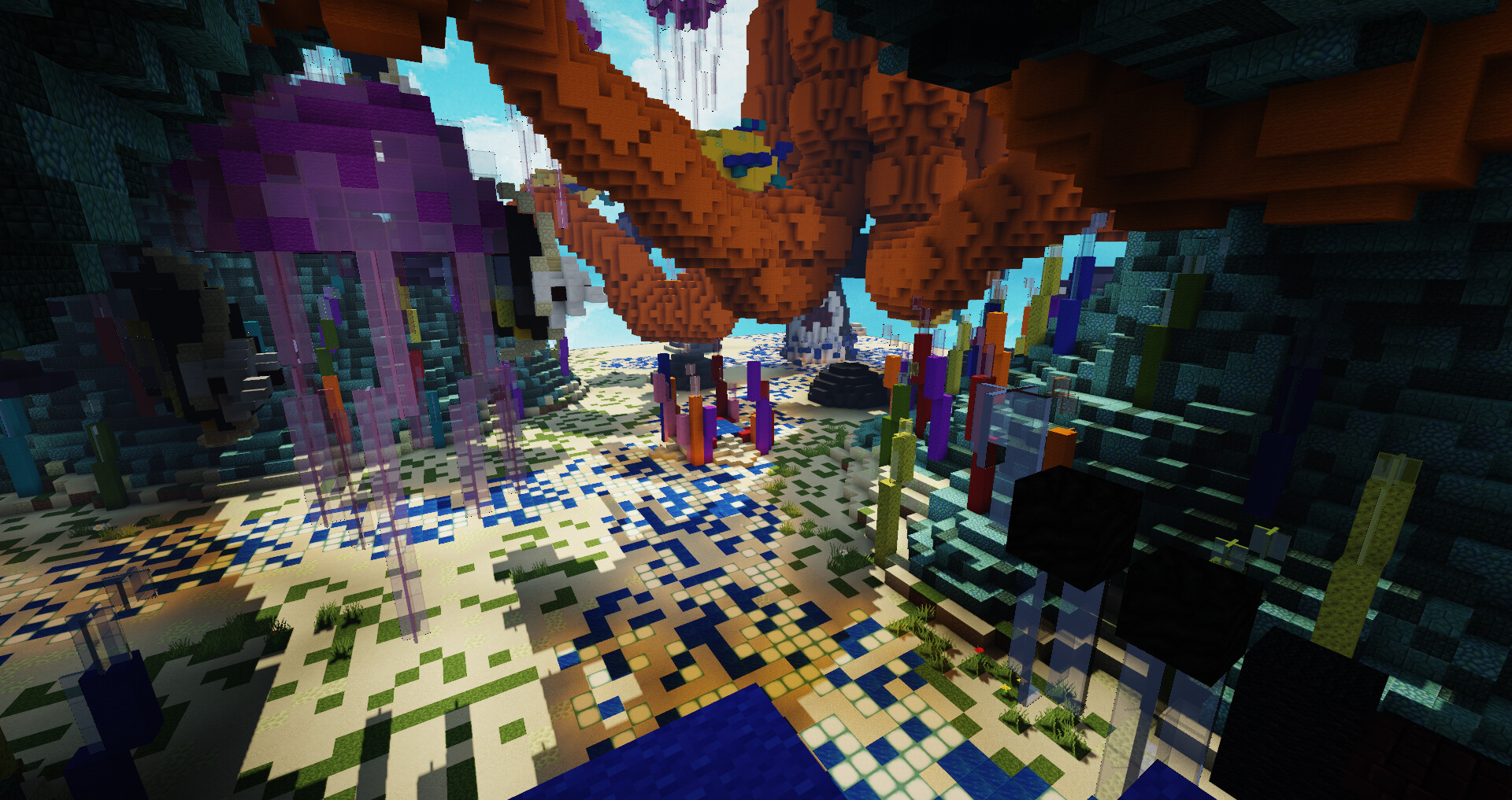 HCF Koth - Aquatic Themed Minecraft Map