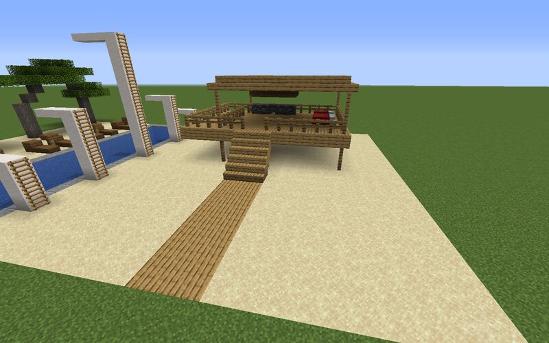 Minecraft Beach Resort Minecraft Map