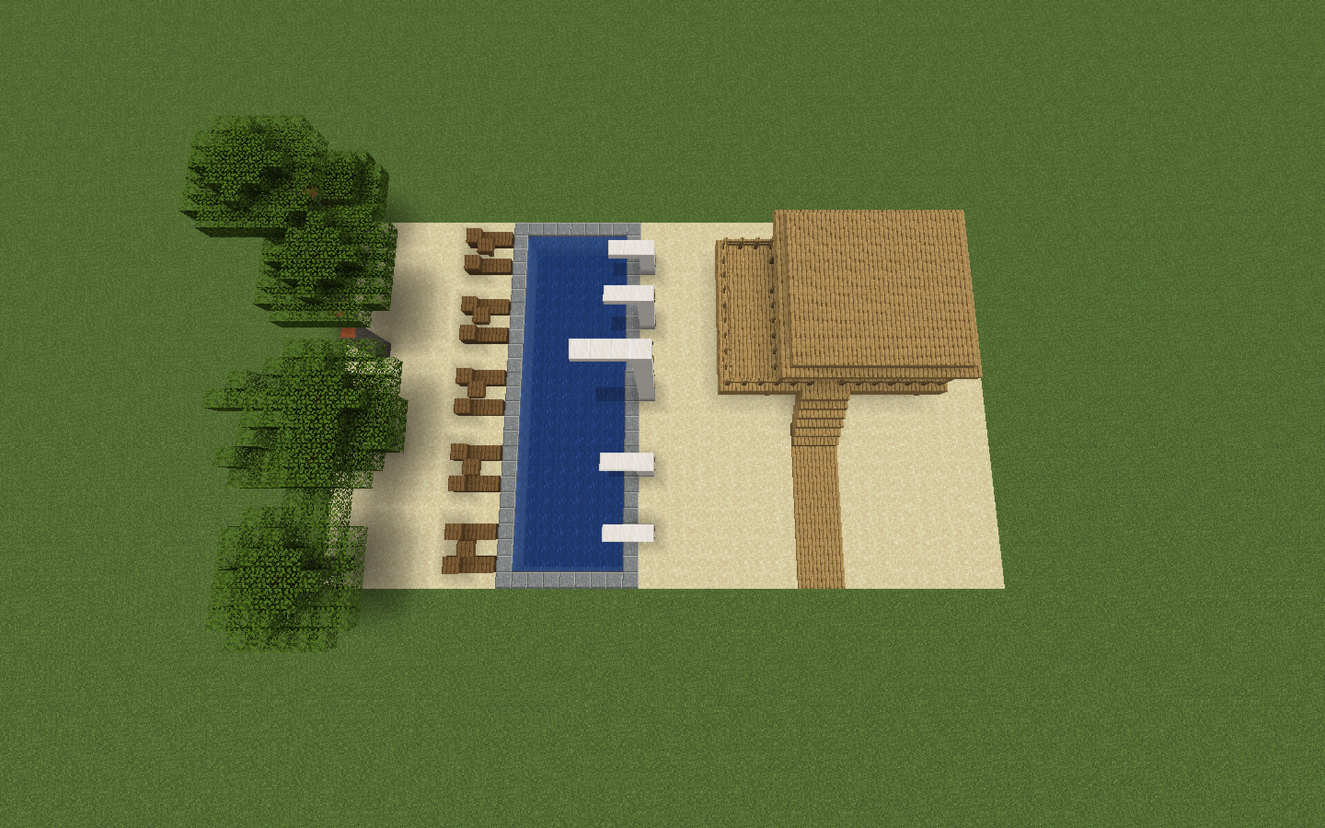 Minecraft Beach Resort Minecraft Map