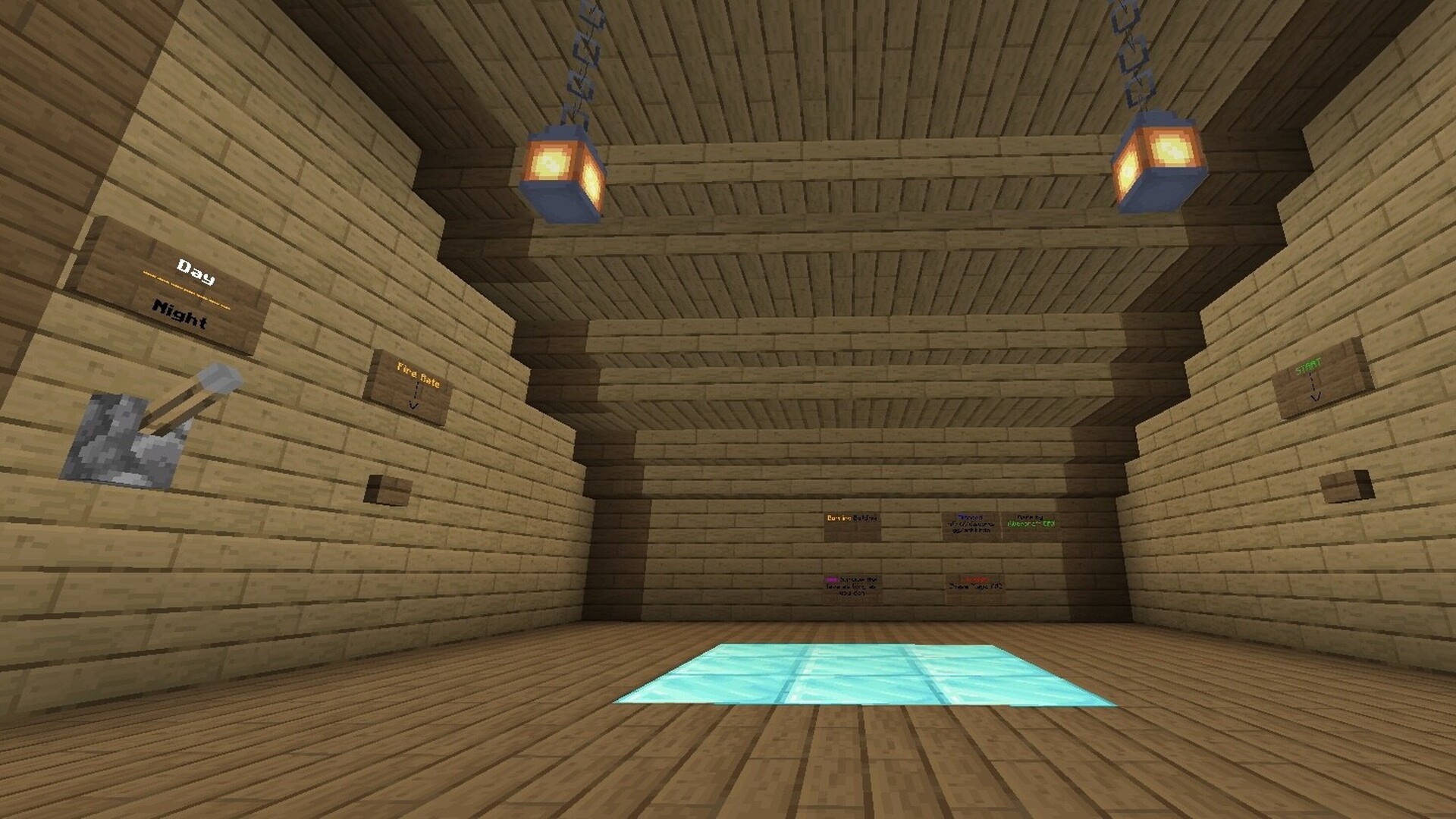 Burning Building Minecraft Map