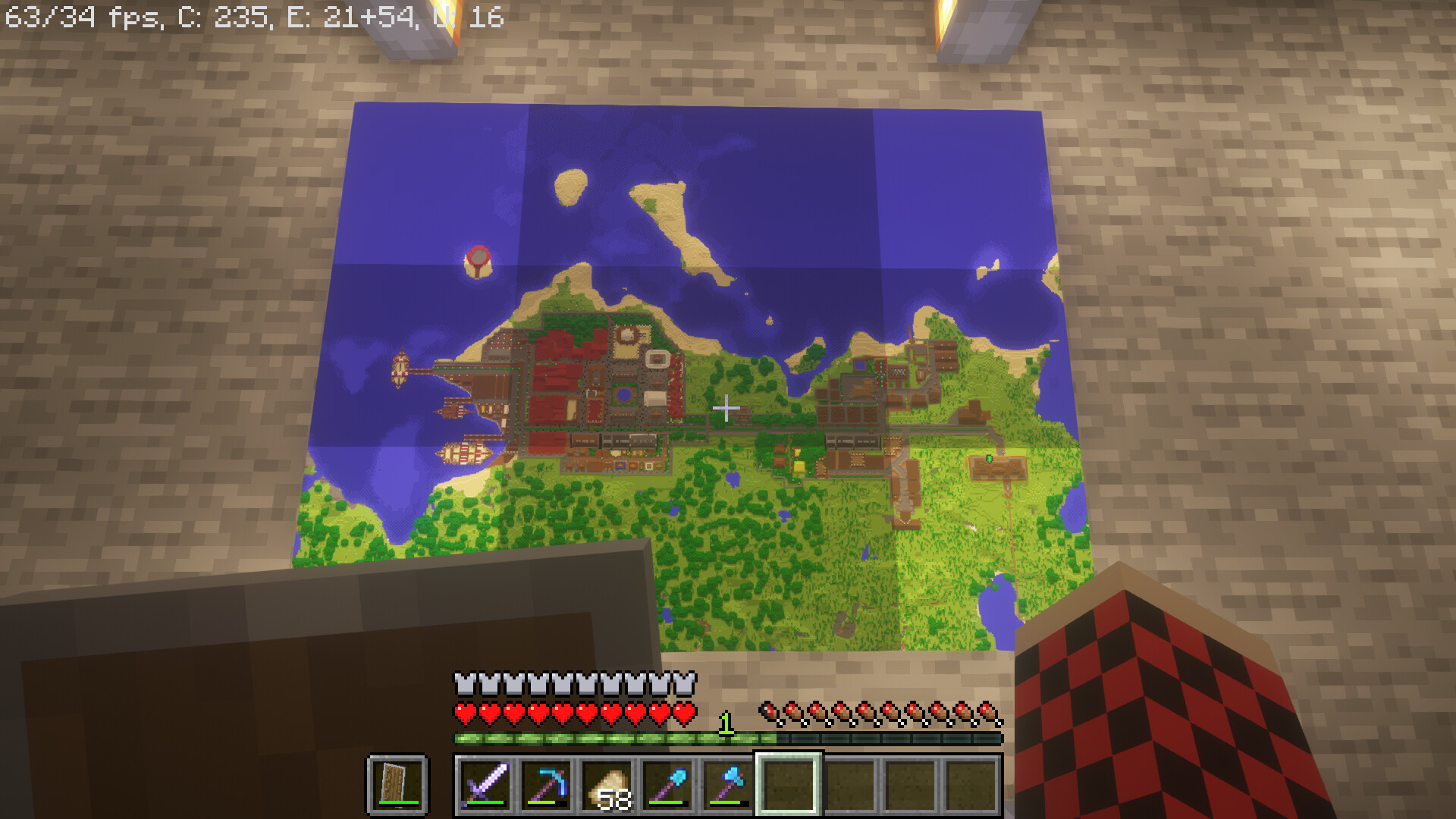 Red Leaf Town Minecraft Map