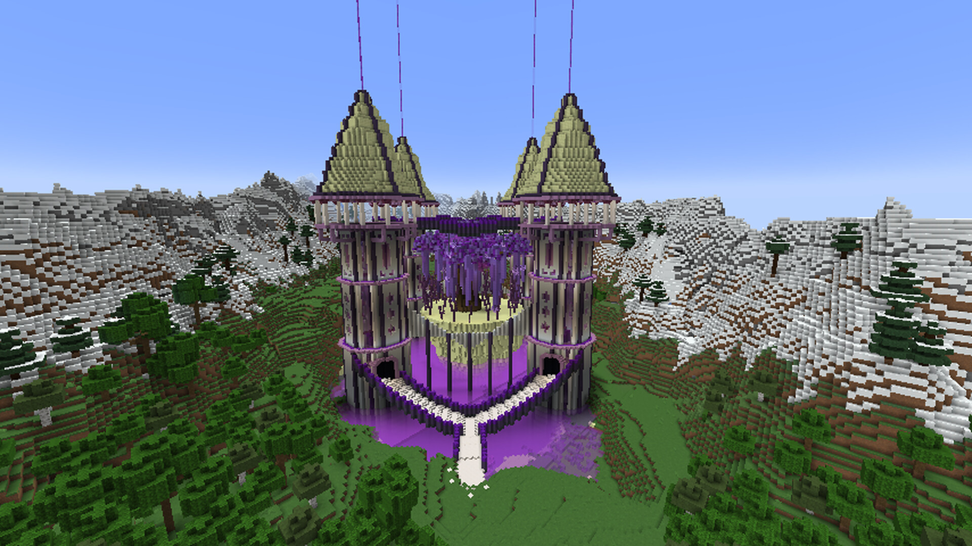 End Castle Rift Minecraft Map