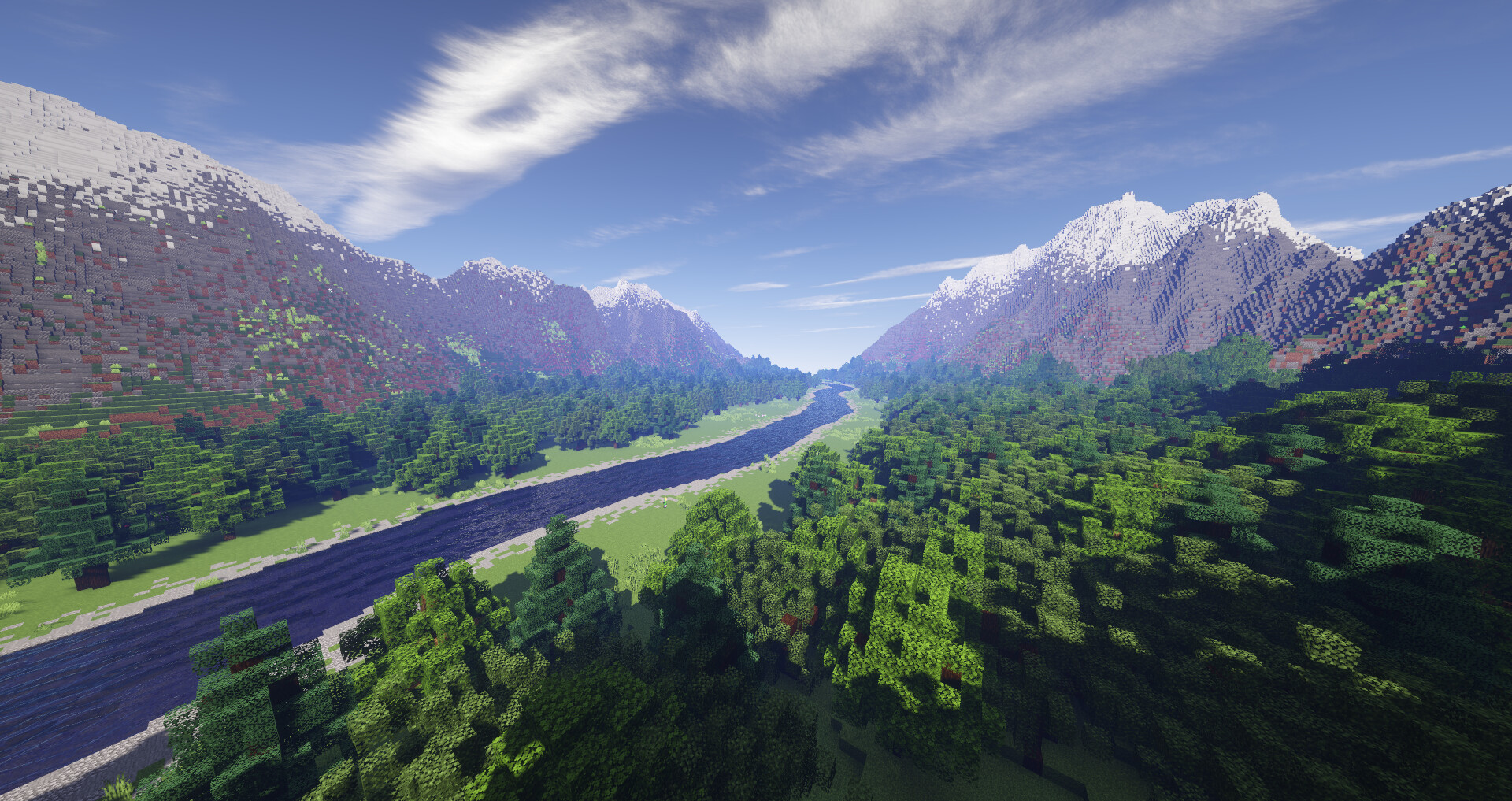 River Map Minecraft Map