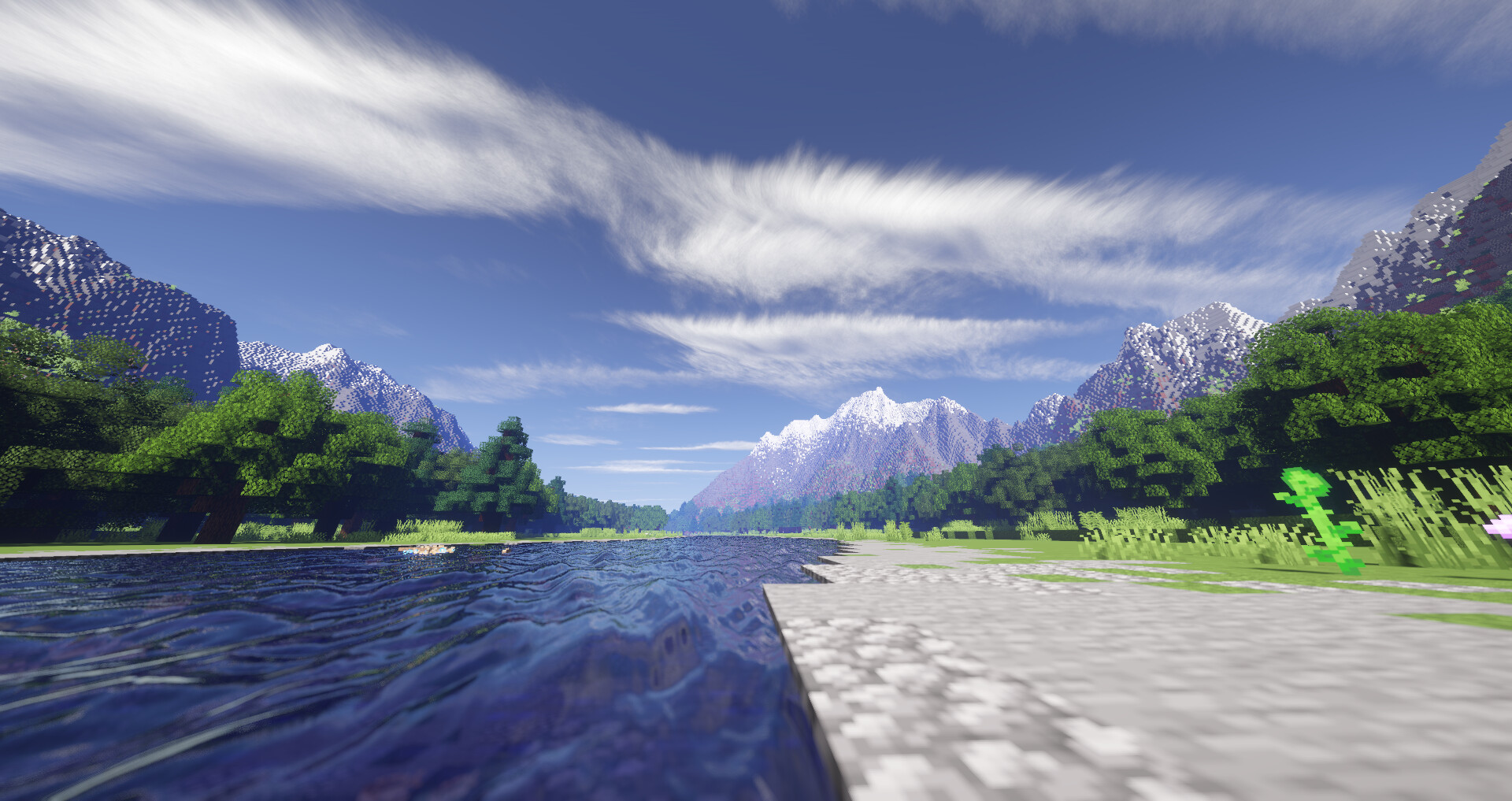 River Map Minecraft Map