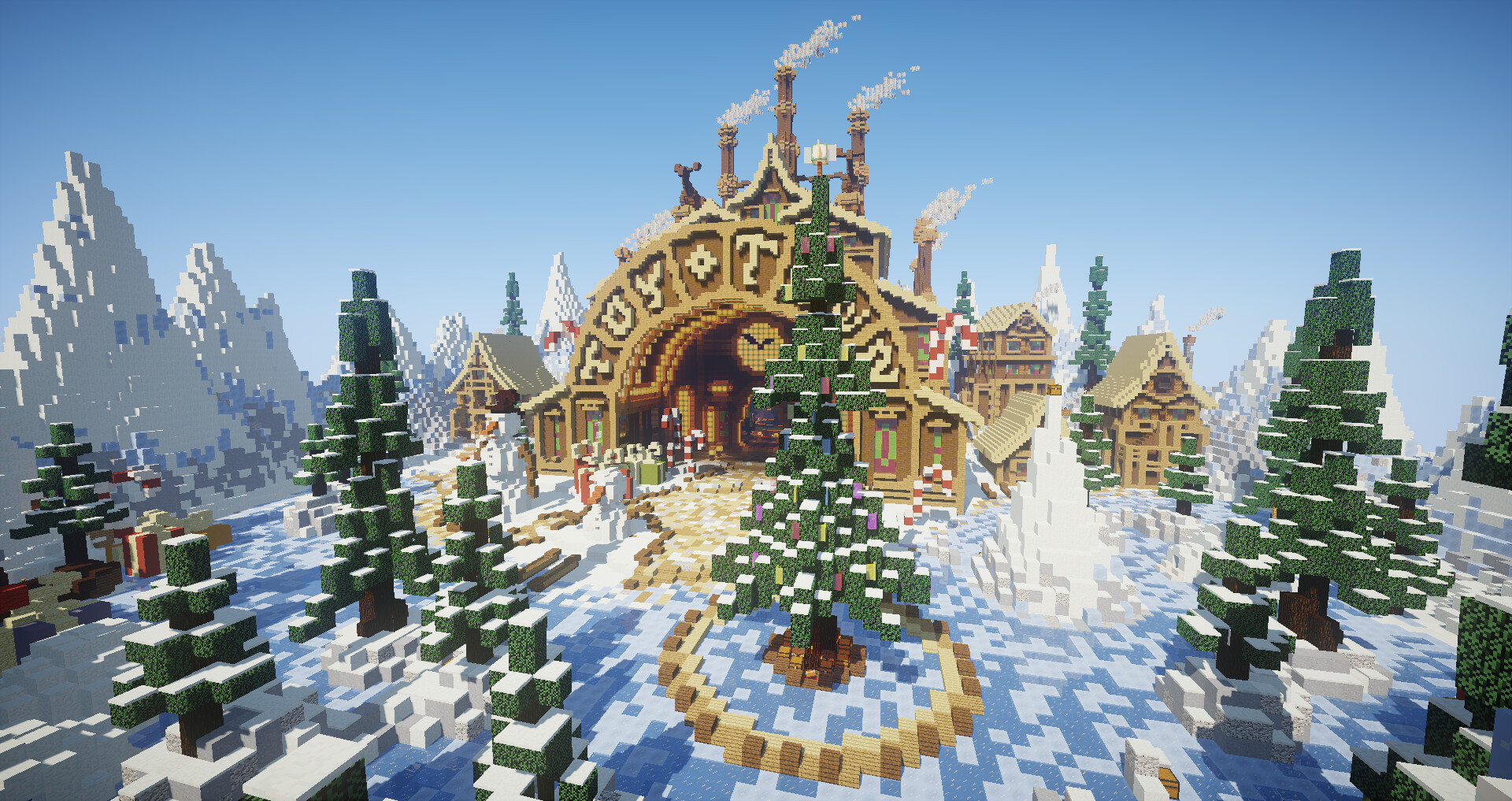 Wintertime Utopia - [SG Map] - by kDarko_088 Minecraft Map