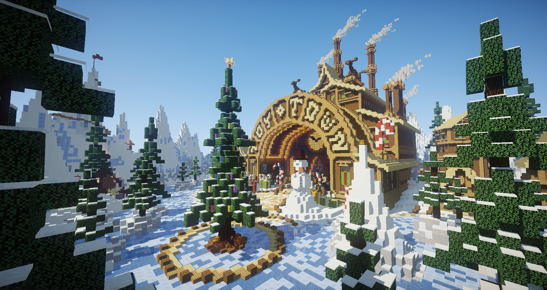 Wintertime Utopia - [SG Map] - by kDarko_088 Minecraft Map