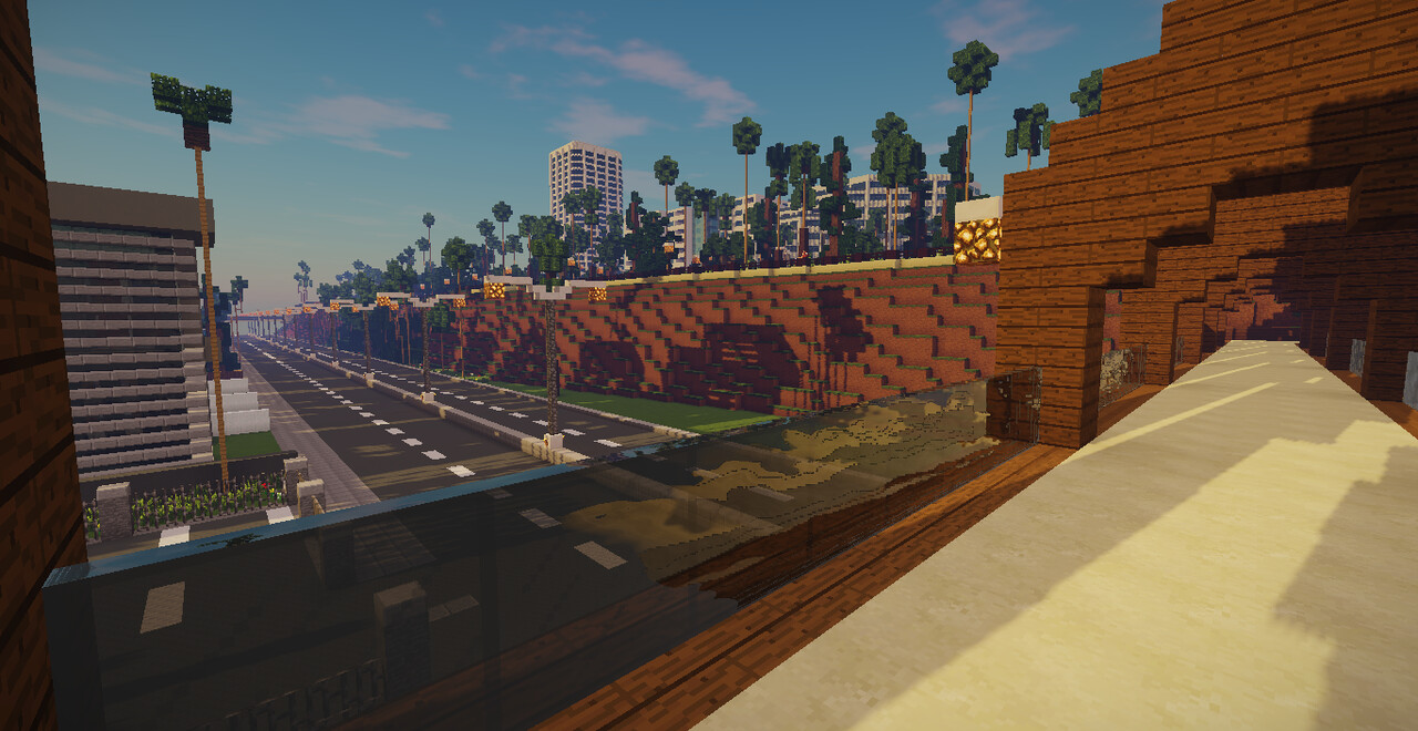 Minecraft Map - Los Angeles City (trailer) Minecraft Map