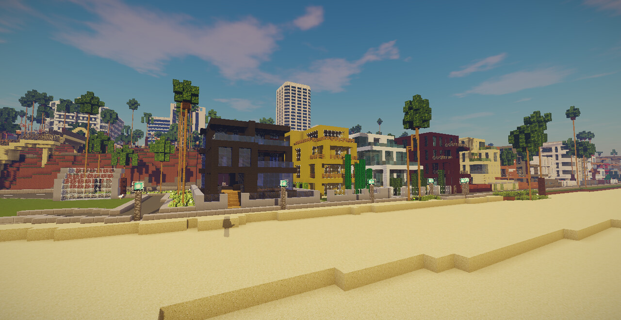 Minecraft Map - Los Angeles City (trailer) Minecraft Map