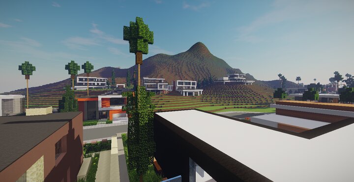 Minecraft Map - Los Angeles City (trailer) Minecraft Map