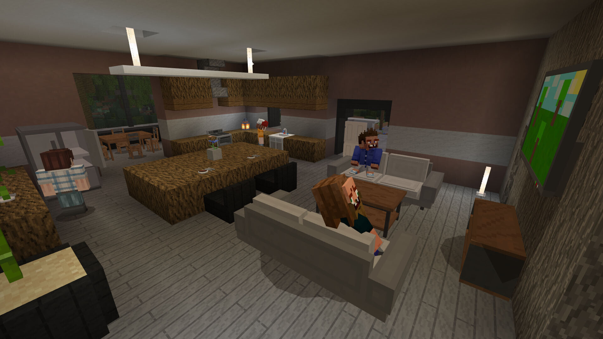 Modern Home - Roleplay | Avalable now on the Minecraft Marketplace ...