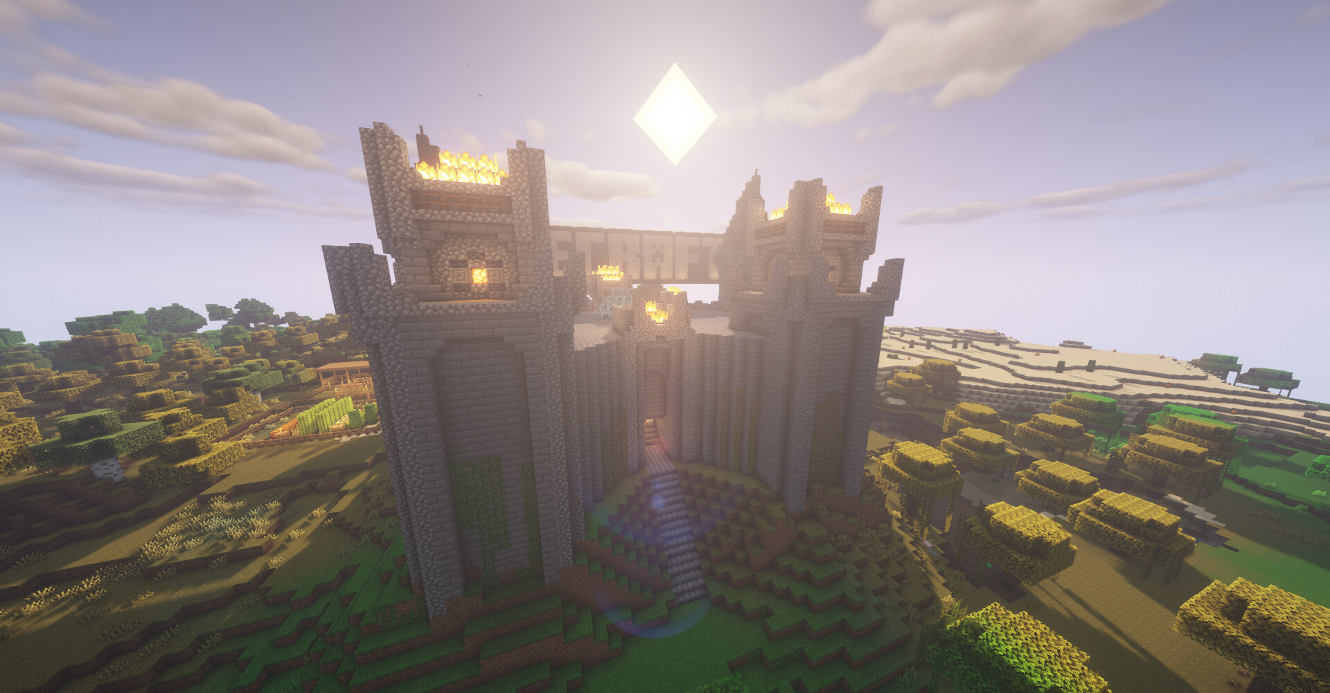 TU11 Castle TRANSFORMED Minecraft Map
