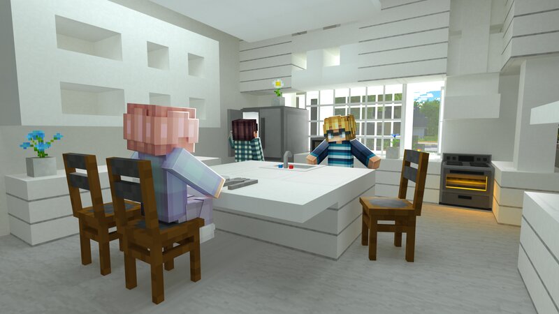Modern Home - Roleplay | Avalable now on the Minecraft Marketplace ...