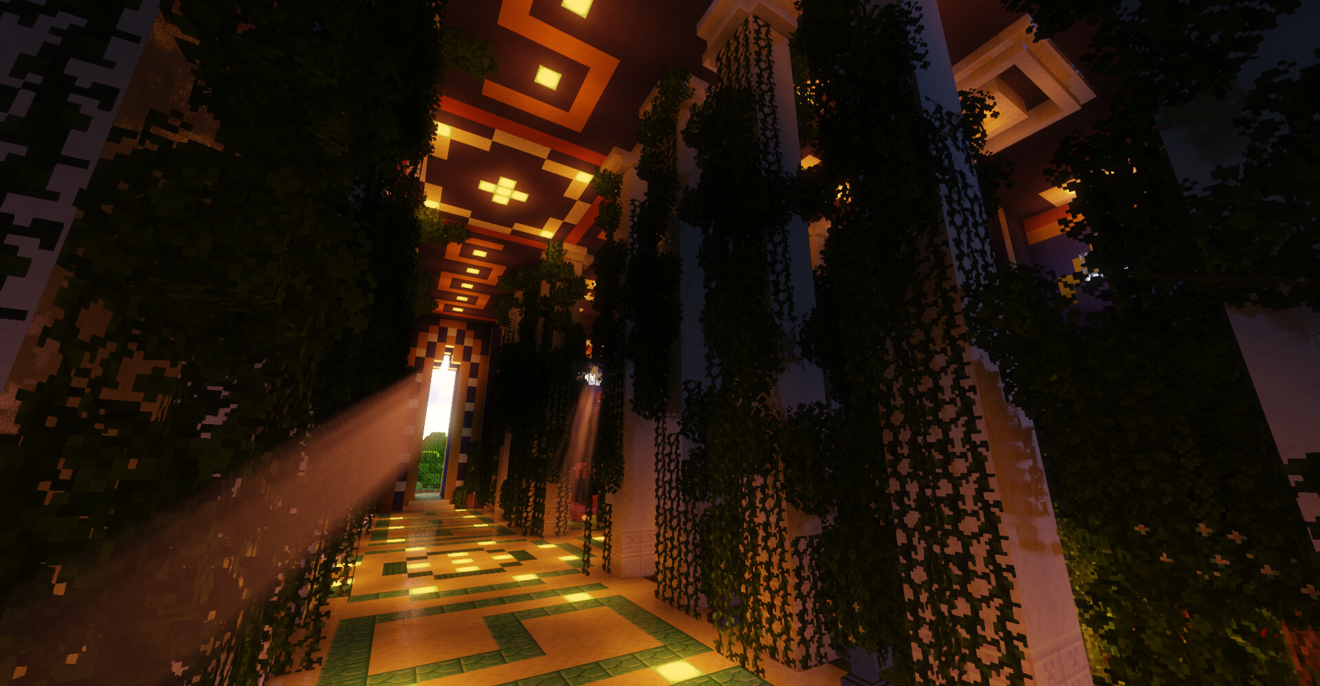 Ancient Jungle Temple Minecraft Map