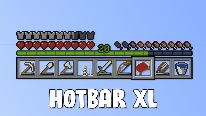 Hotbar XL Minecraft Map