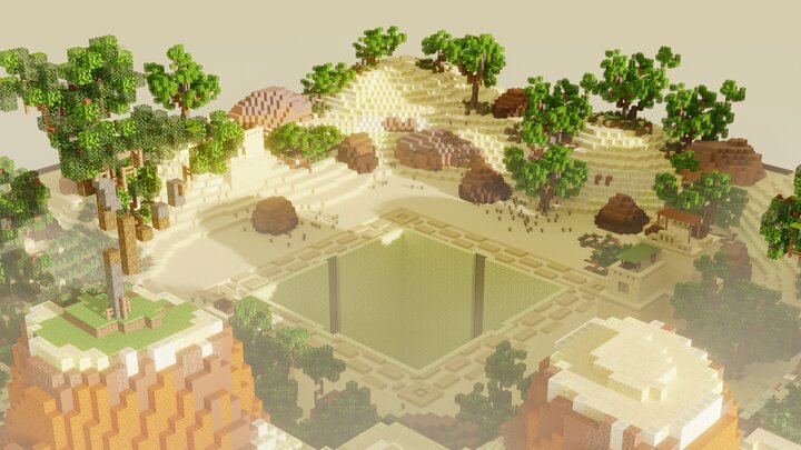 Sand Dunes Minecraft Map