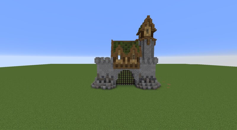 Fantasy Gatehouse Minecraft Map