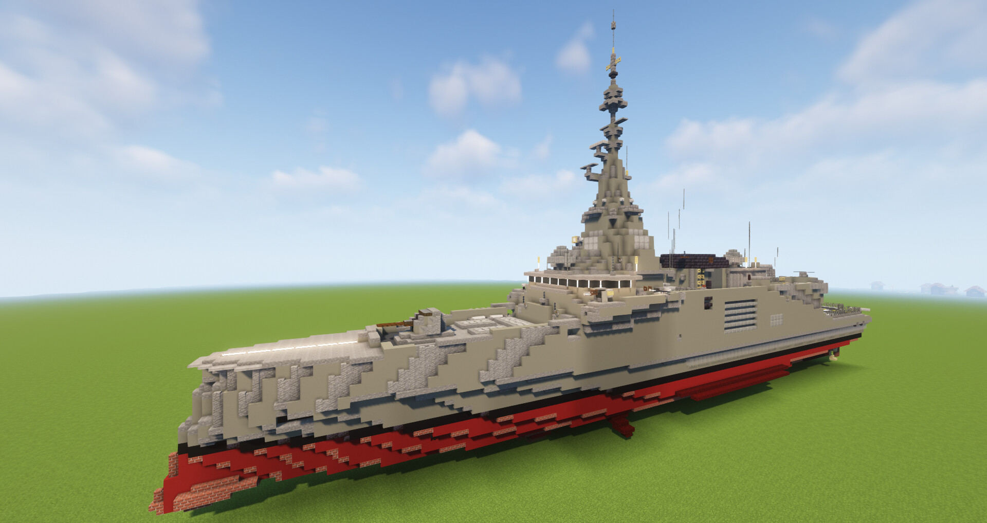 FDI Belharra Class Frigate Minecraft Map