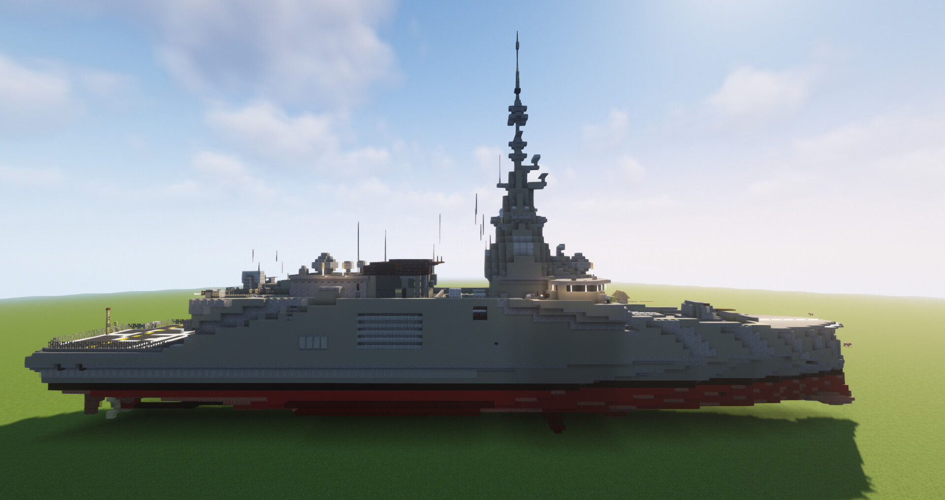 FDI Belharra Class Frigate Minecraft Map