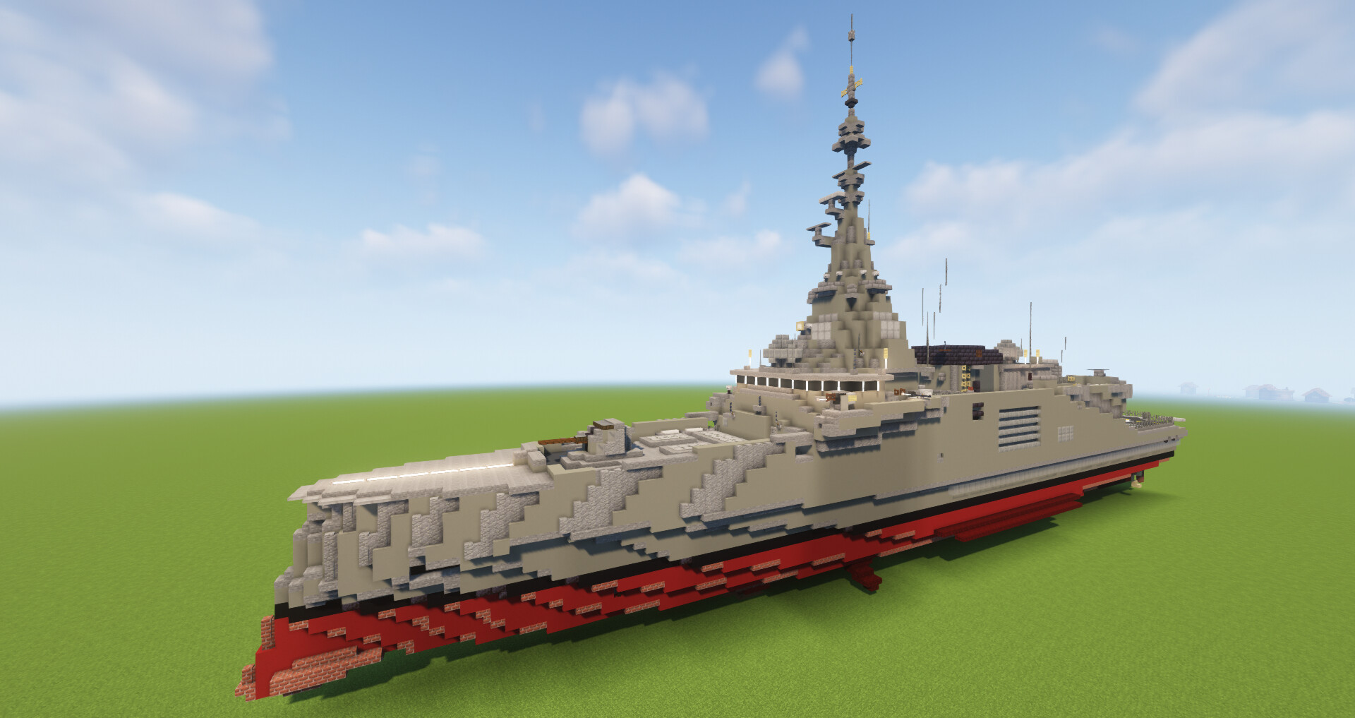 FDI Belharra Class Frigate Minecraft Map