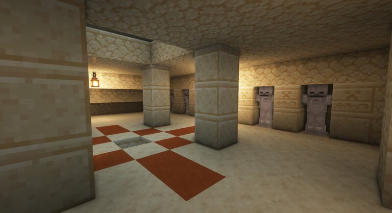 desert temple remake Minecraft Map