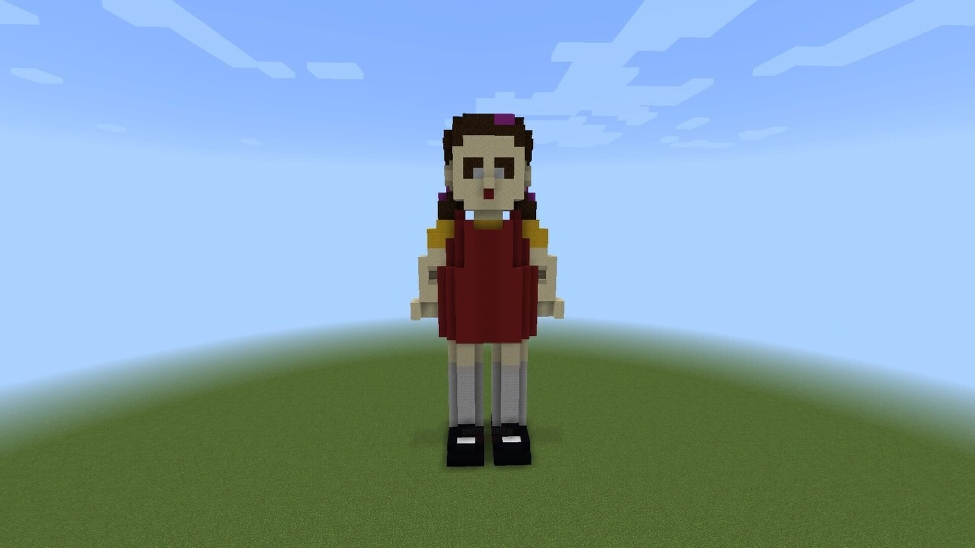 Red Light Green Light from the Netflix series Squid Game! Minecraft Map