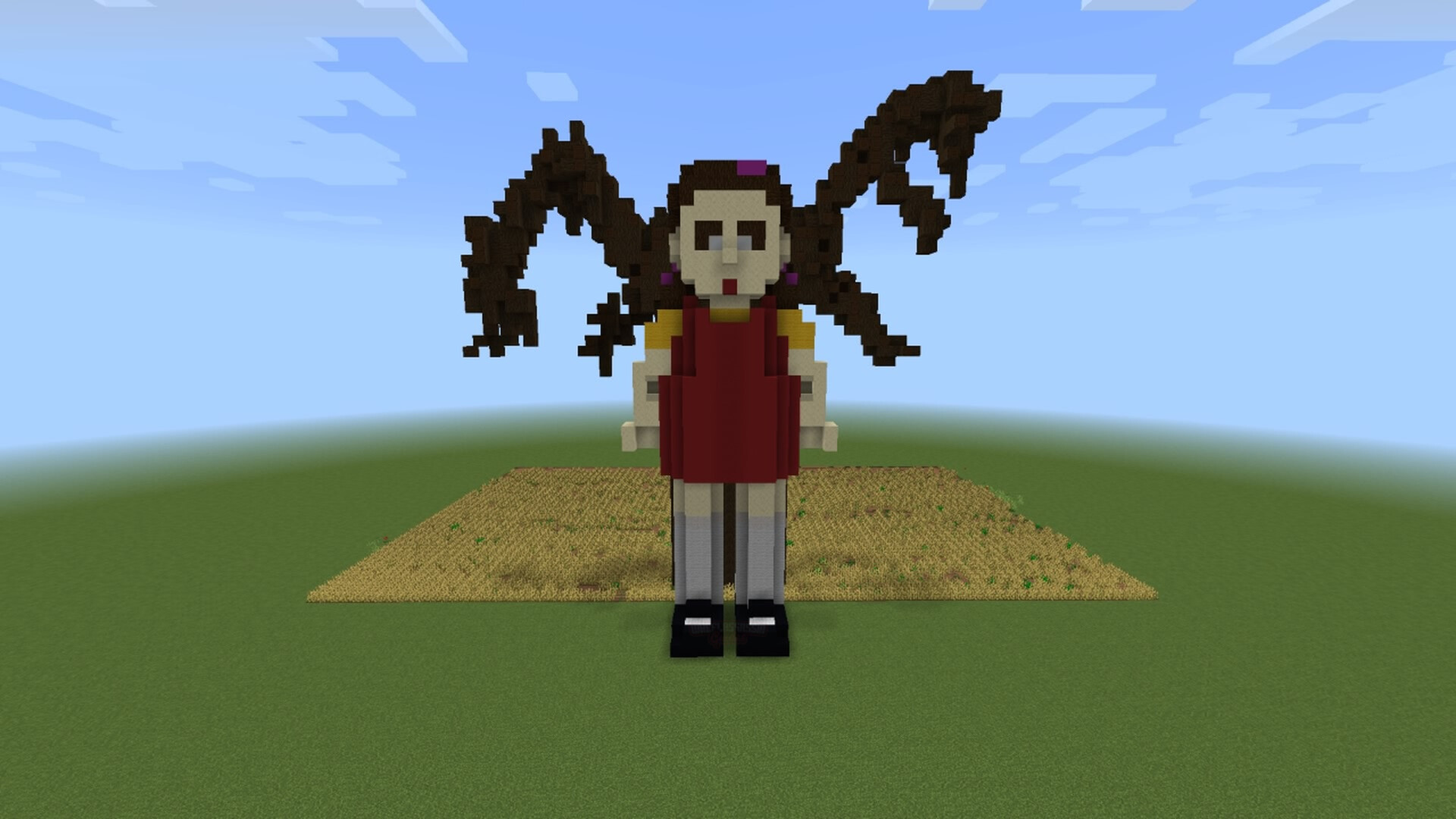 Red Light Green Light from the Netflix series Squid Game! Minecraft Map