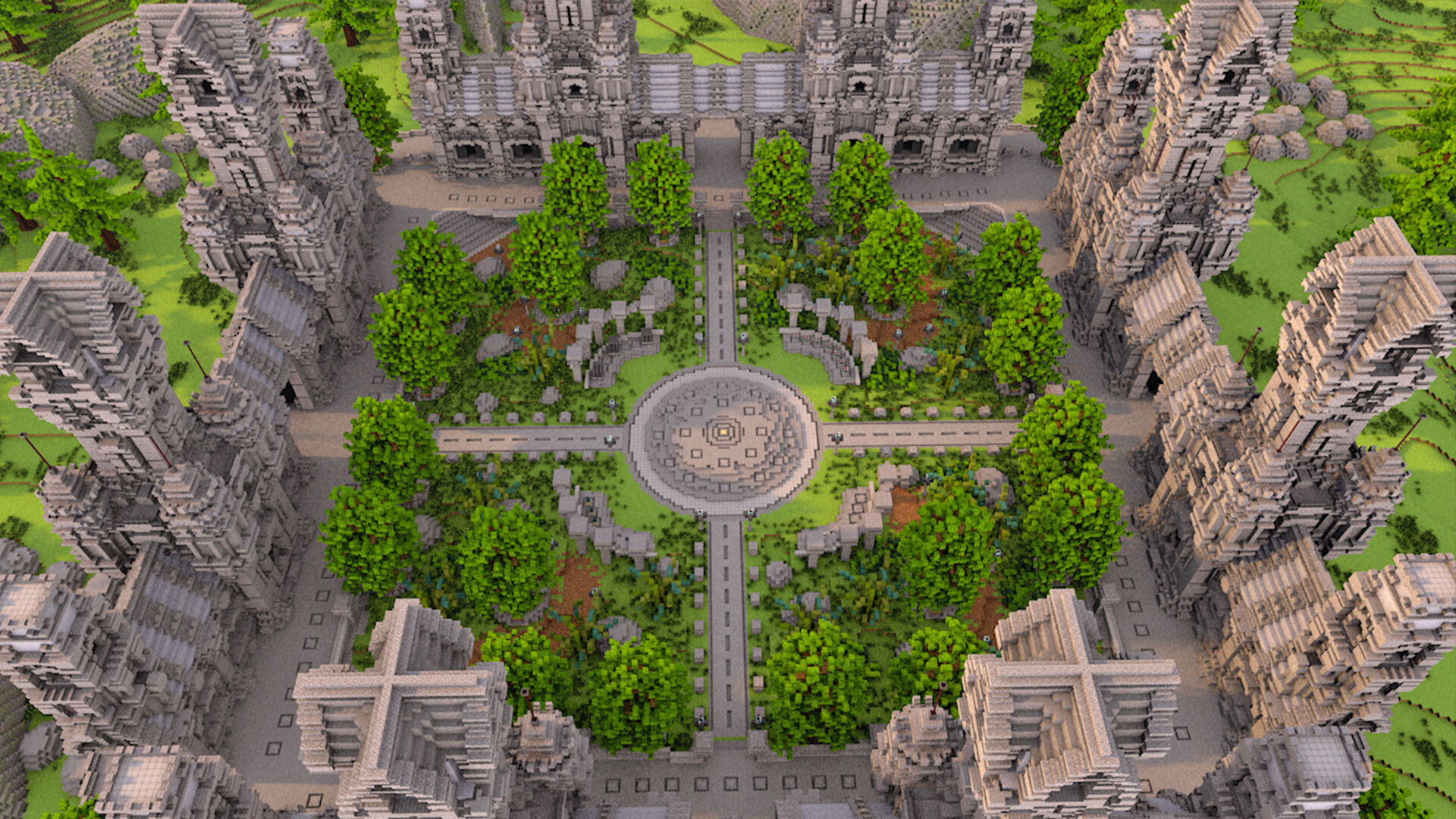 🌌 FACTION SPAWN 🌌 Minecraft Map