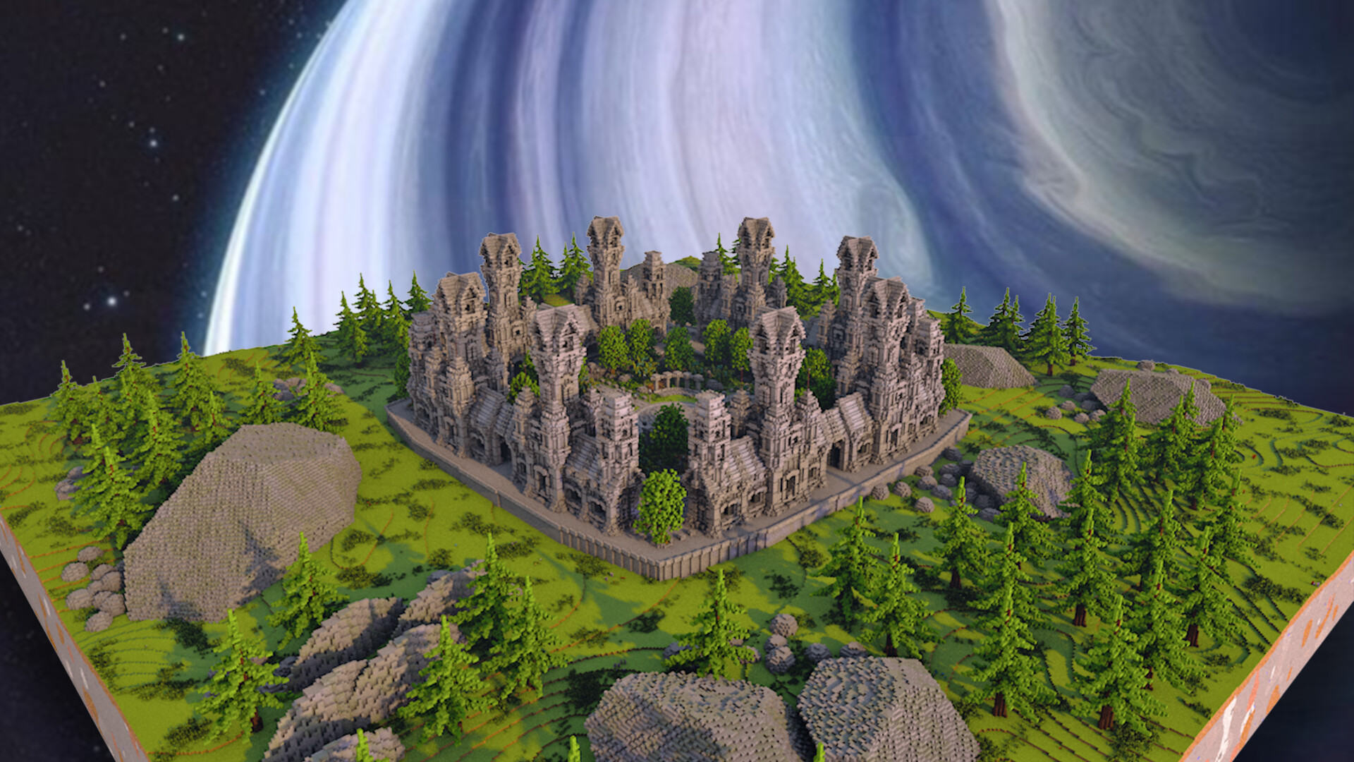 🌌 FACTION SPAWN 🌌 Minecraft Map