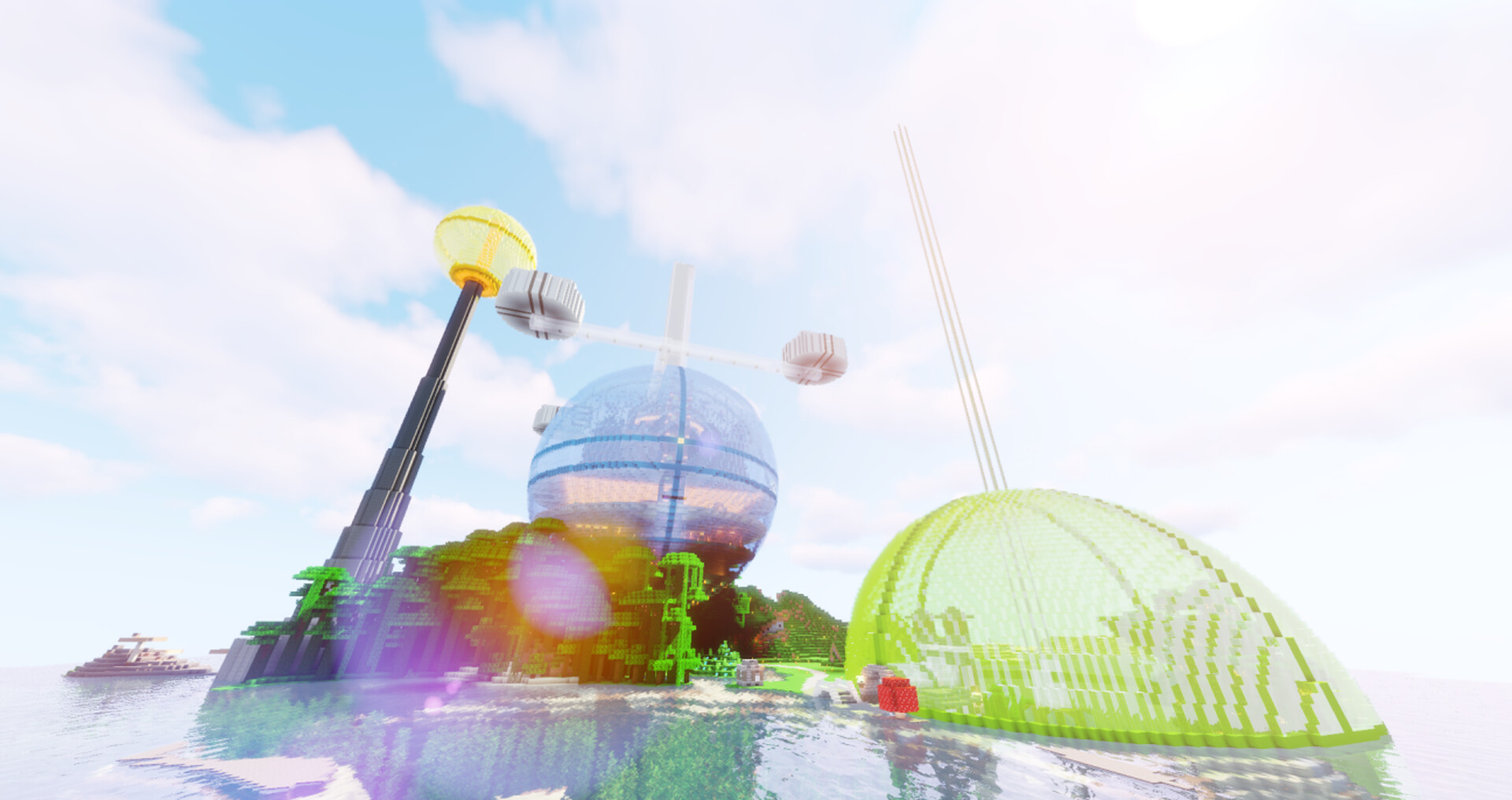 mcMMO Training Dome Minecraft Map