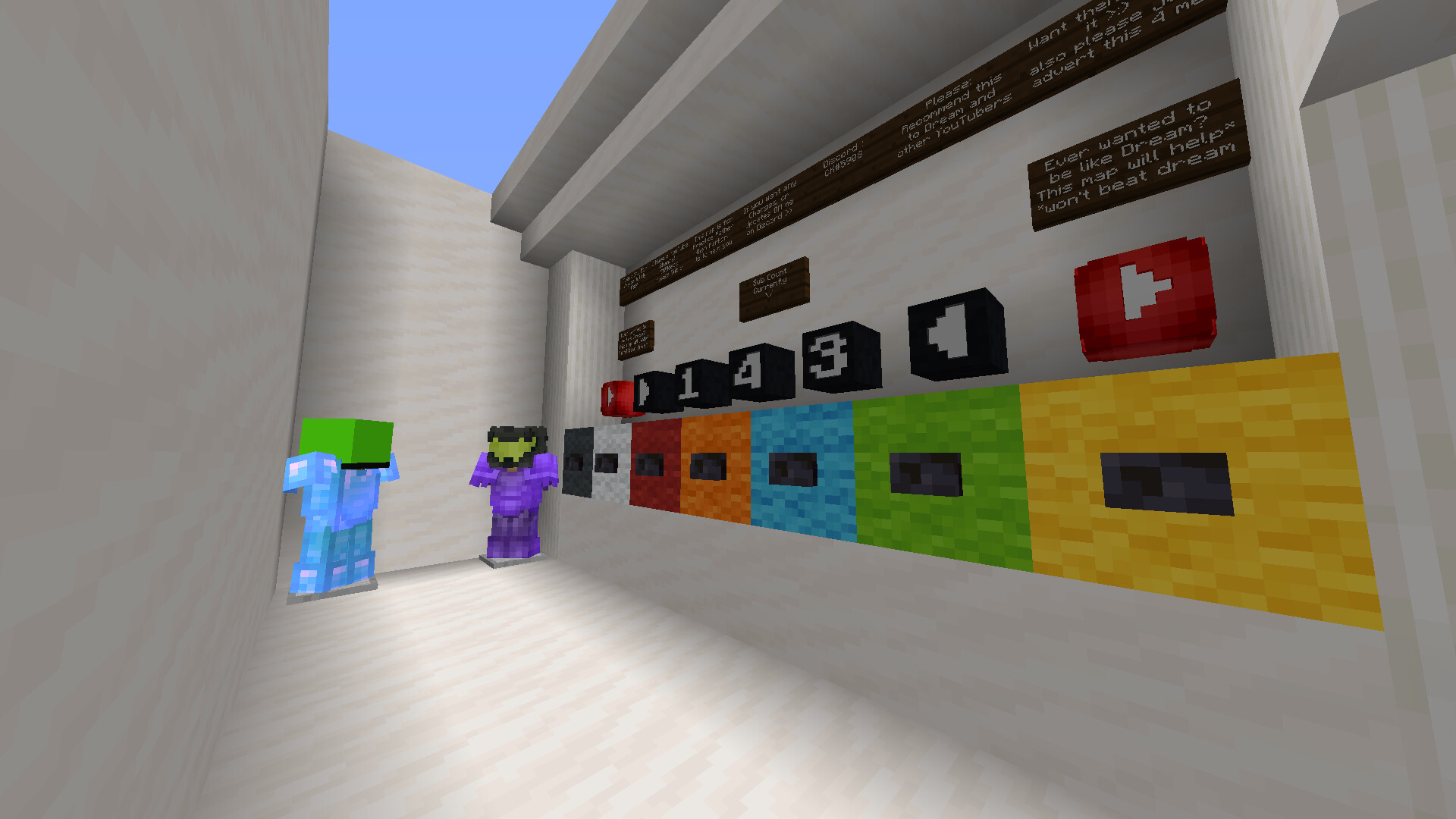 [ABANDONED] Wall Up Bro | Dream Block Clutch Map Minecraft Map