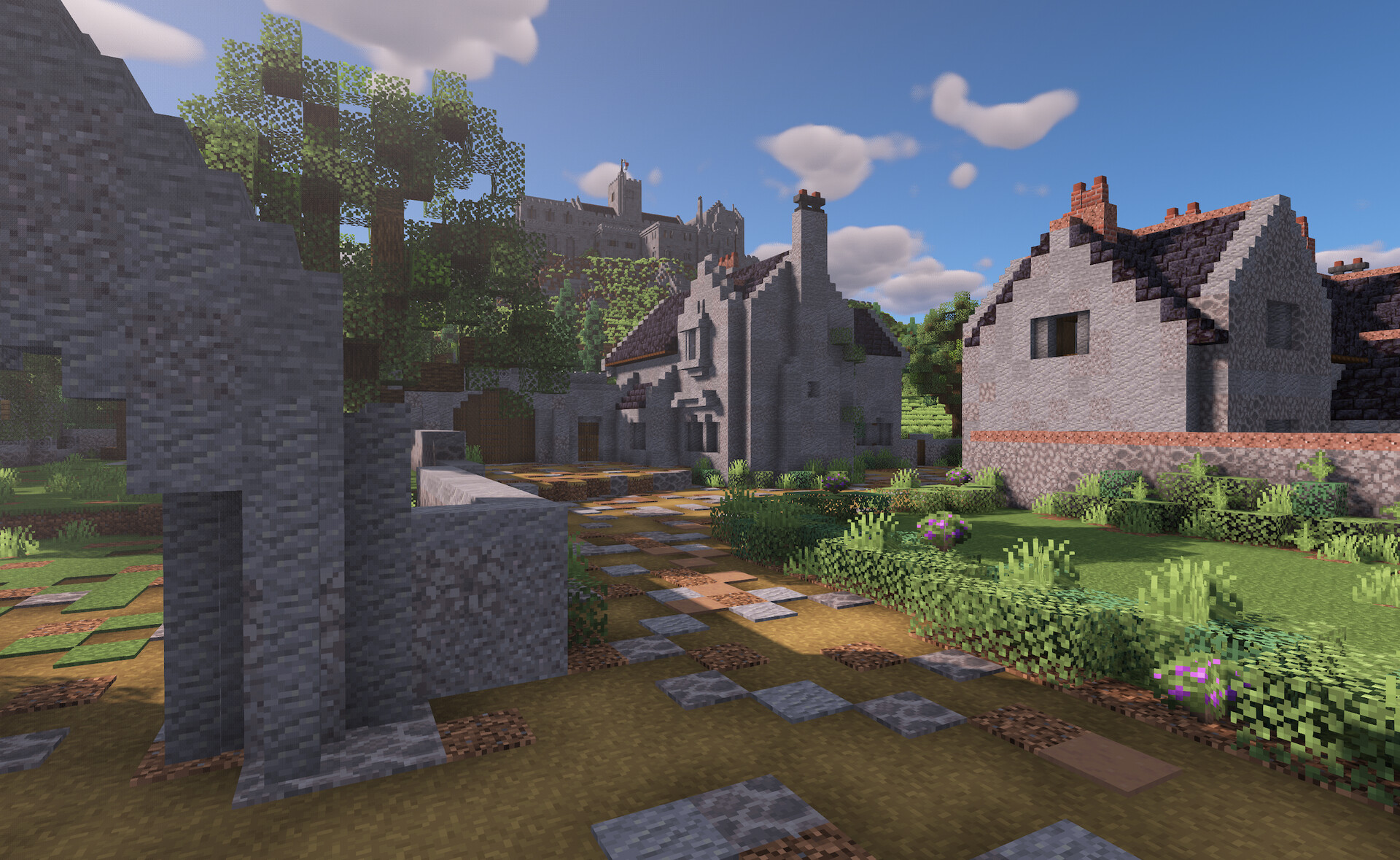 Mount St. Arnold's - A Recreation of St. Michael's Mount Minecraft Map