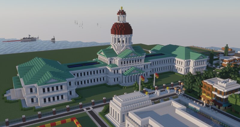 Atheria Capitol Building Minecraft Map