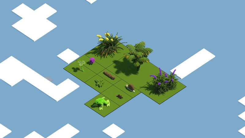 Plants and organic garden bundle Minecraft Map