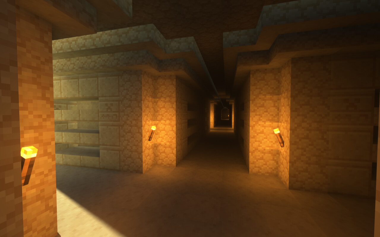 Modular Catacomb Labyrinth Minecraft Map