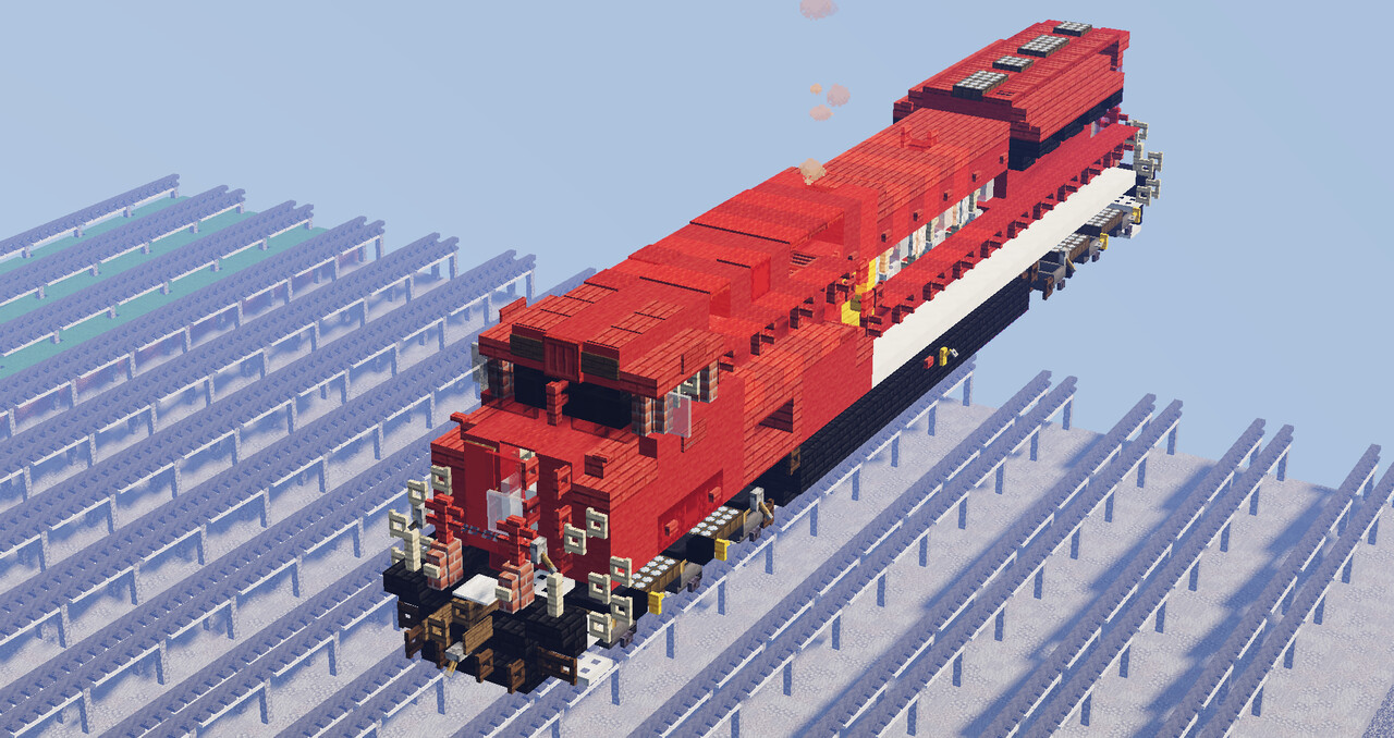 Canadian Pacific EMD SD70ACU Minecraft Map